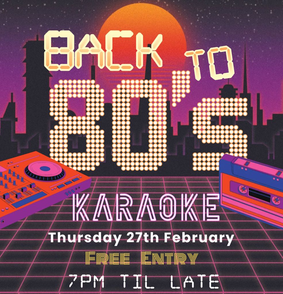 Karaoke Night: 80’s hits! – The Alex Cambridge