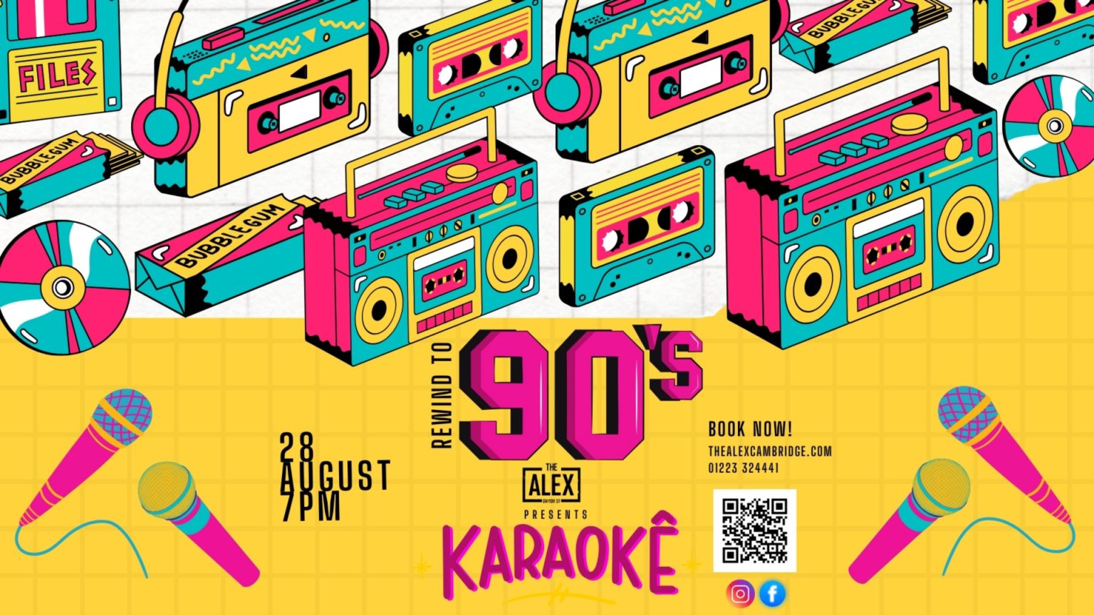 Events from January 24 – June 8 – The Alex Cambridge